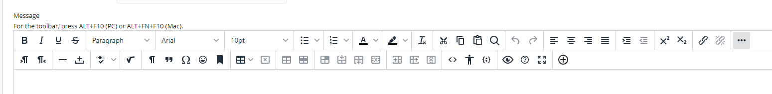 Content Editor – Virtual Text Box Editor (VTBE) | The American College ...